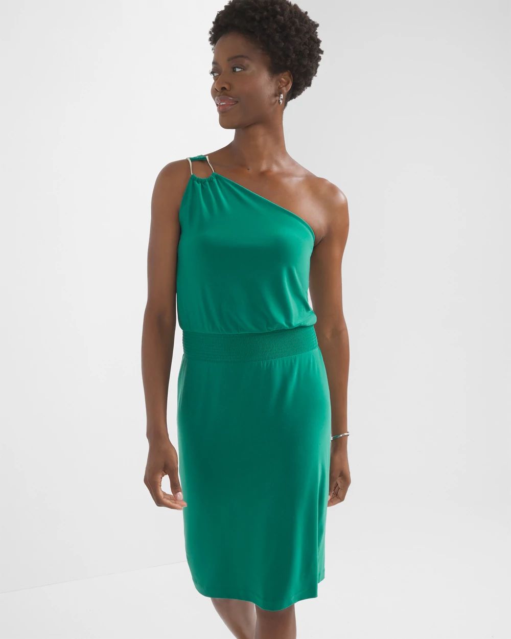 One-Shoulder Dress | White House Black Market